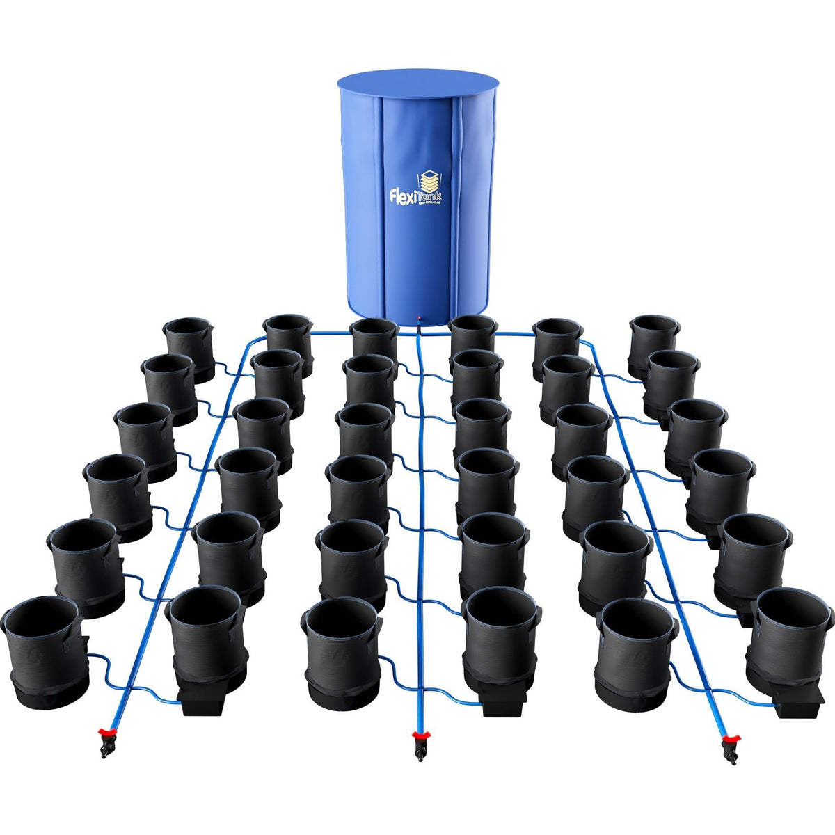FlexiPot 36-Pot System with 400L Tank - 20L Fabric Pots – Greens ...